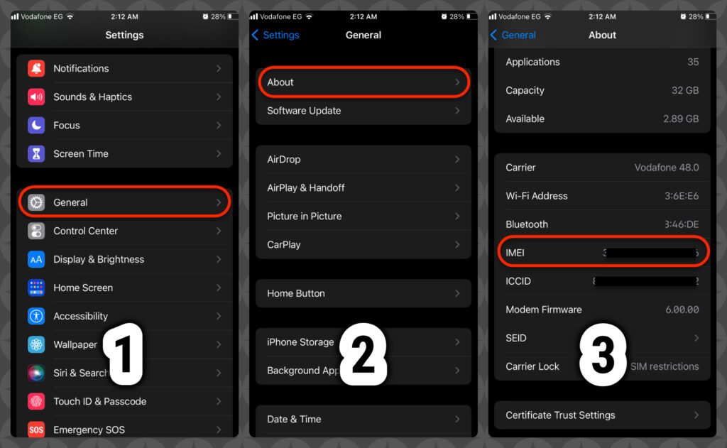 iPhone IMEI Number Lookup - IMEICheck.co